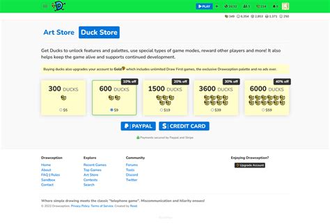 Screenshot Of Drawception Browser MobyGames