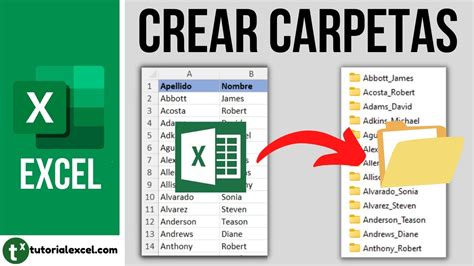 Como Crear Carpetas Desde Una Lista En Excel Generador Bat Bien Hot Sex Picture