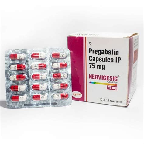 Pregabalin Nervigesic Capsule At 250 Stripe In Nagpur ID 2849749092430