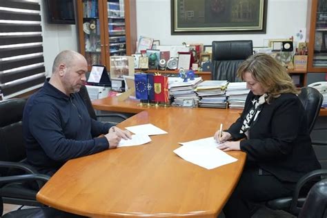 ️📝Денеска потпишав Меморандум за соработка со извршниот директор на… Maksim Dimitrievski