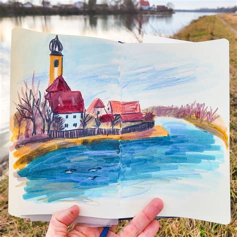 Drawing On Location Pages From My Sketchbook Susanne Rose Art