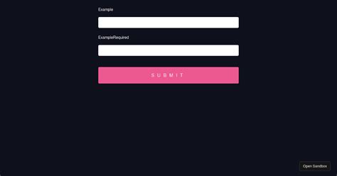 React Hook Form Get Started Ts Forked Codesandbox
