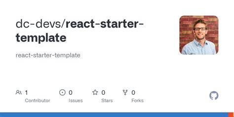 Github Dc Devs React Starter Template React Starter Template