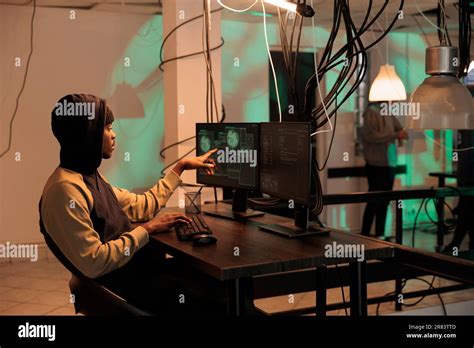 Cyber Security Developer Coding Antivirus Program Data Encryption