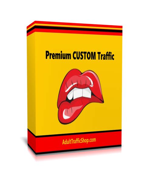 Premium CUSTOM Advertising Adult Traffic Targeted 18