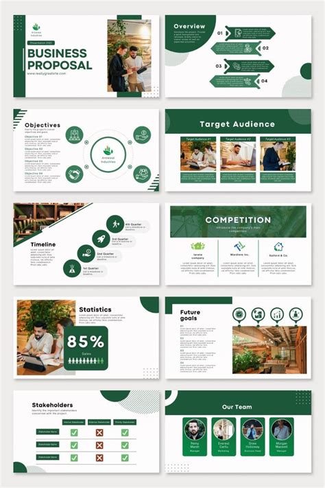 Proposition Commerciale Verte Et Minimaliste In 2025 Presentation Slides Design Powerpoint