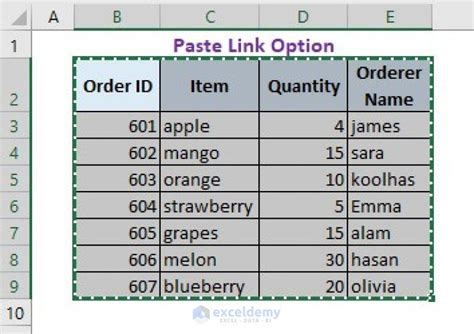how to update one excel worksheet from another sheet automatically