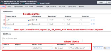 Report Definition In Pega Class Joins And Associations Onestoppega