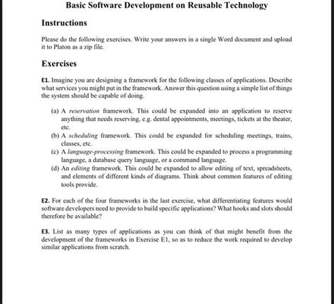solved basic software development on reusable technology