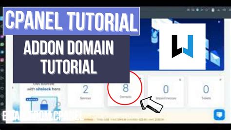 cpanel tutorial how to add addon domain to whogohost youtube