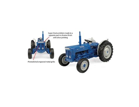 Universal Hobbies Uh6275 Trattore Fordson Super Dexta 2000 Diesel 132