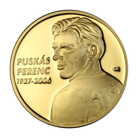 Medal Great Hungarians Puskás Ferenc Hungary Numista