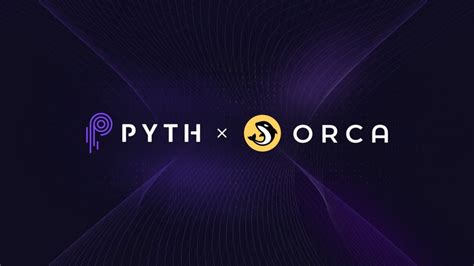 new pyth data provider orca pyth network