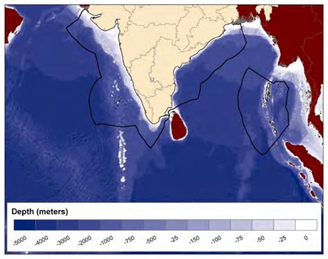 Indian Ocean Bathymetry Gebco 2010 Download Scientific Diagram