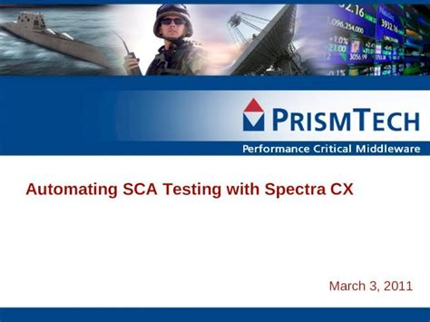 Ppt Automating Software Communications Architecture Sca Testing