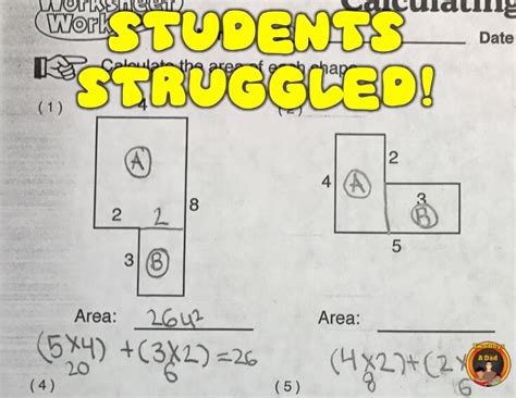 How To Teach The Area Of Irregular Shapes Two Babes And A Dad