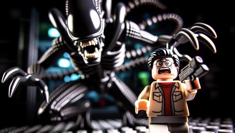 Lego Xenomorph Playsets R Dalle2