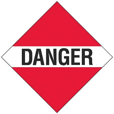 Tdg Labels Hazard Class 9 Danger 4 X 4