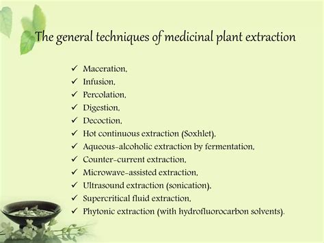 Phytochemical Extraction Ppt