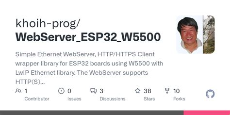 Github Khoih Progwebserveresp32w5500 Simple Ethernet Webserver