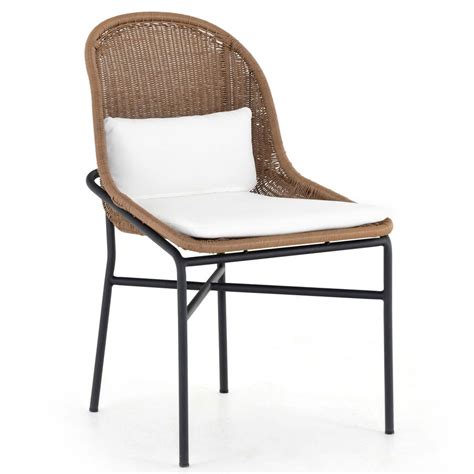 Jericho Outdoor Dining Chair Natural Fawn Set Of 2 By Four Hands High Fashion Home