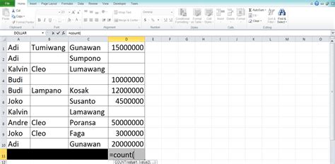using count function in excel usabilities example and writing steps compute expert
