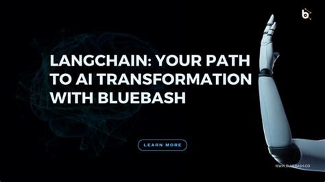 Langchain Your Path To Ai Transformation With Bluebashpdf