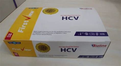 Bioline Hcv Test Kit At Rs 18 Piece In Varanasi Id 2850496699973