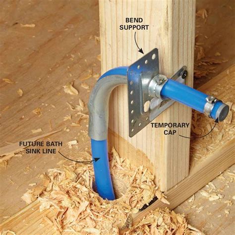 Plumbing With Pex Tubing Diy Plumbing Plumbing Installation Pex Tubing