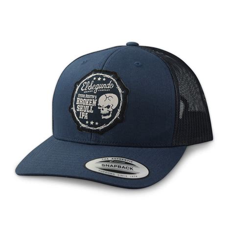 Broken Skull Trucker Hat El Segundo Brewing