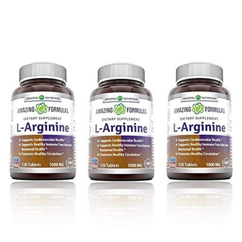 Amazing Formulas L Arginine 1000mg Supplement Best Amino