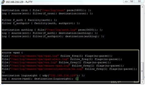 VMware VCenter Log Insight Part Send Your VCenter Appliance Logs To Log Insight Server
