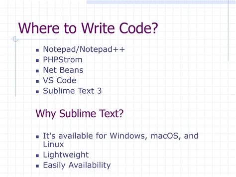 Introduction Of Php And Mysql Presentation Ppt