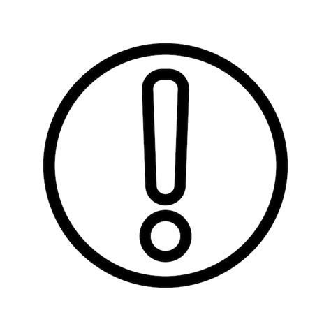 Premium Vector Alert Warning Icon