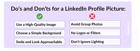 LinkedIn Profile Picture Dos And Donts