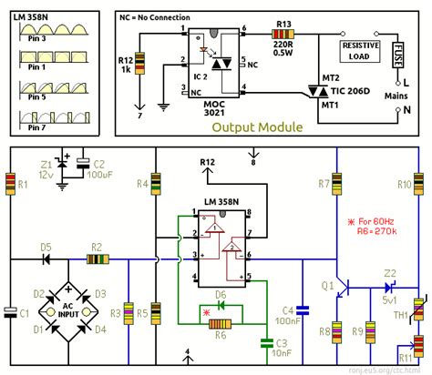 Temperature Controller Circuit Diagram