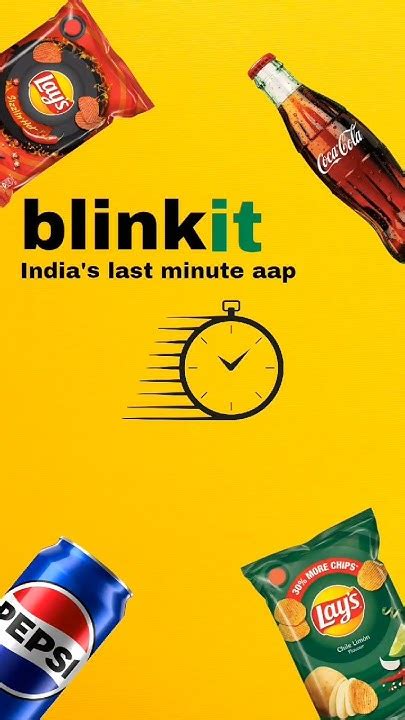 Blinkit Advertisement Short Video Blinkit Canva Youtube