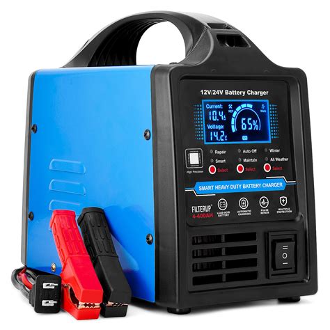 12v 24v Lead Acid Battery Charger Heavy Duty 0 15a Smart Automatic