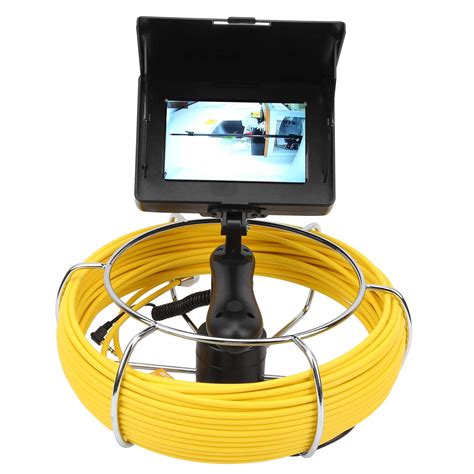 f5p17 50m sewer endoscope video camera ideal for water supply pipelines and pipeline vacuum