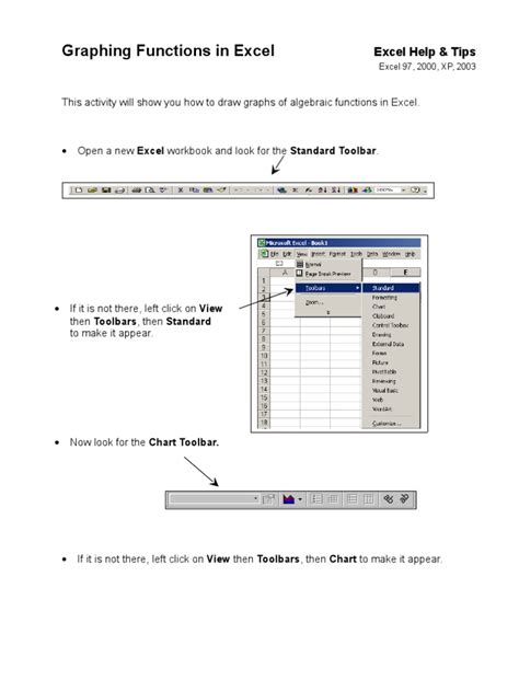 Graphing Functions Excel Pdf Microsoft Excel Chart