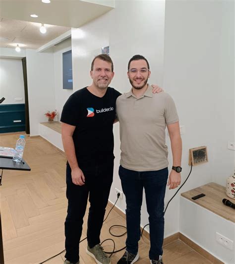 misko hevery showcases qwik framework at adservio oussama elkhdadi posted on the topic linkedin