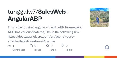 Github Tunggalw7salesweb Angularabp This Project Using Angular V5
