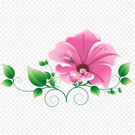 紫色花朵藤蔓装饰图案PNG图片素材下载 图片编号yzojkjen 免抠素材网