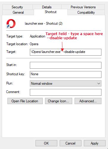 [solved]how To Turn Off Auto Update Opera Forums