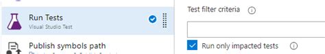 continuous integration vsts build choose which unit tests run