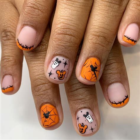10 Cute Disney Halloween Nails Disney Nail Ideas Disney Halloween