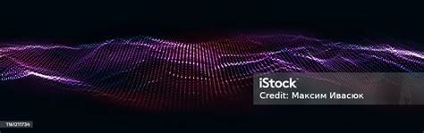 5g 기술 컨셉 일러스트레이션 인텔리전스 인공 네온 조명 배경 음악의 물결 음악 용 이퀄라이저 컴퓨터 기하학적 디지털 연결 구조