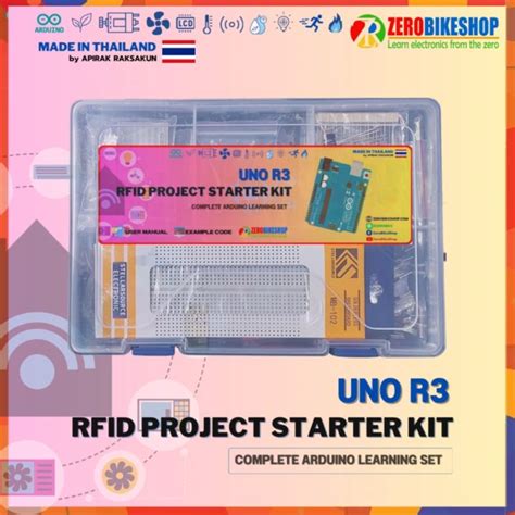ชุดเรียนรู้ Arduino Uno R3 Rfid Project Starter Kit พร้อมไฟล์คู่มือภาษา