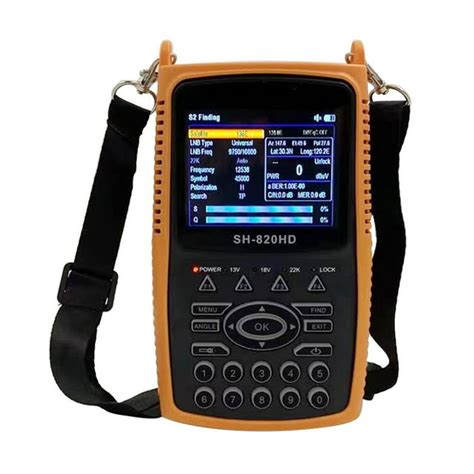 Dvb S2 Dvb T2 Combo Digital Signal Finder Meter Support Cctv 35 Inch