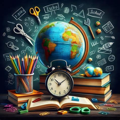 Creative Education Concept Background Premium Ai Generated Image